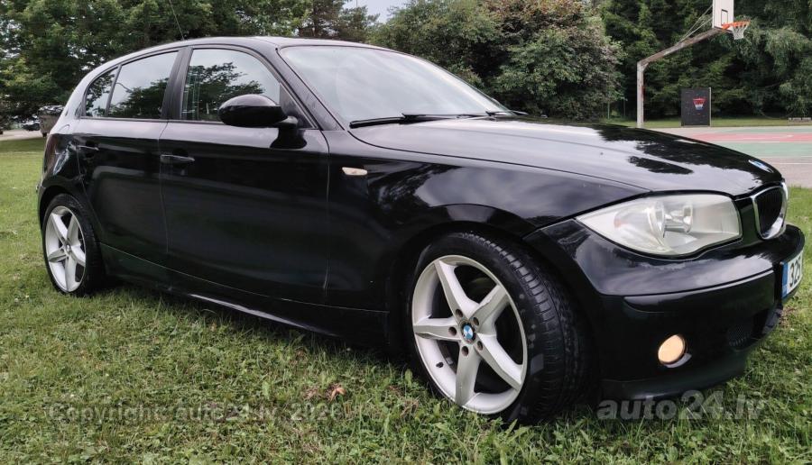 Black BMW 1-series 2005 in Tallinn, with an engine capacity of 2.00 L and mileage of 207 thousand km for 3499 €, photo 1 on AUTOMOTO.COM.LV