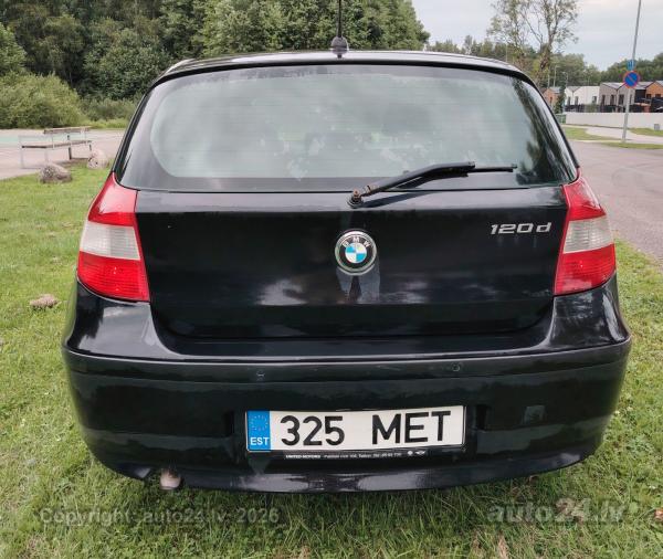 Black BMW 1-series 2005 in Tallinn, with an engine capacity of 2.00 L and mileage of 207 thousand km for 3499 €, photo 3 on AUTOMOTO.COM.LV