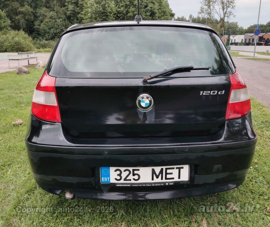 Black BMW 1-series 2005 in Tallinn, with an engine capacity of 2.00 L and mileage of 207 thousand km for 3499 €, photo 4 on AUTOMOTO.COM.LV