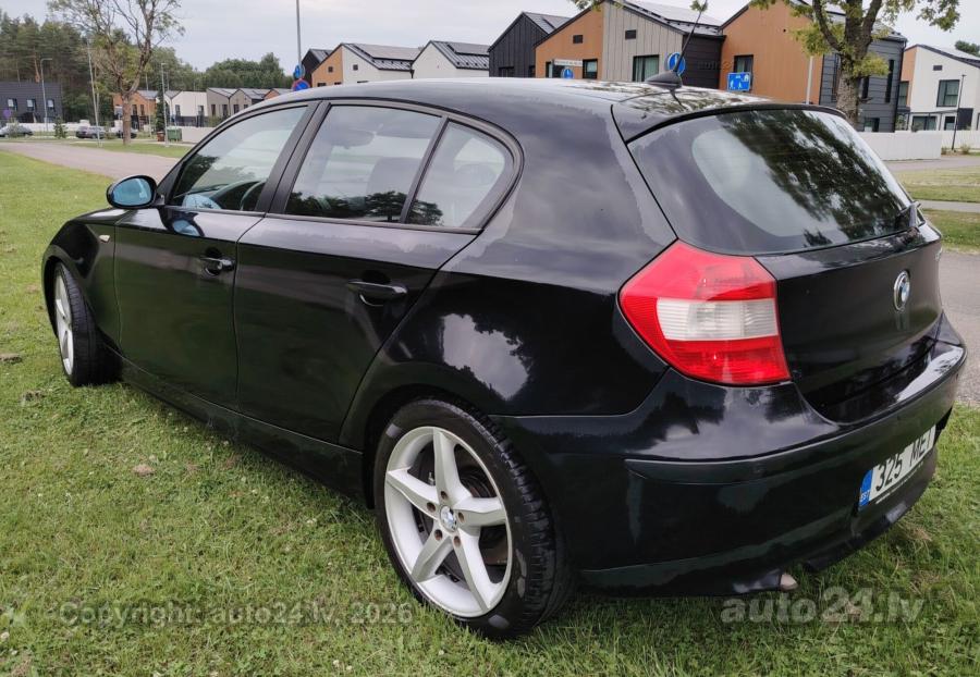Black BMW 1-series 2005 in Tallinn, with an engine capacity of 2.00 L and mileage of 207 thousand km for 3499 €, photo 5 on AUTOMOTO.COM.LV