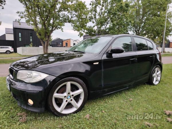 Black BMW 1-series 2005 in Tallinn, with an engine capacity of 2.00 L and mileage of 207 thousand km for 3499 €, photo 7 on AUTOMOTO.COM.LV