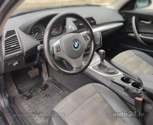 Black BMW 1-series 2005 in Tallinn, with an engine capacity of 2.00 L and mileage of 207 thousand km for 3499 €, photo 9 on AUTOMOTO.COM.LV