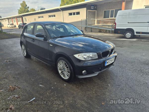 Black BMW 1-series 2005 in Tallinn, with an engine capacity of 1.60 L and mileage of 235 thousand km for 2500 €, photo 3 on AUTOMOTO.COM.LV