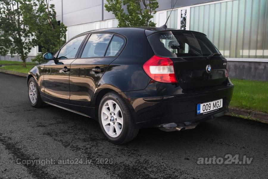 Black BMW 1-series 2006 in Tallinn, with an engine capacity of 2.00 L and mileage of 230 thousand km for 3000 €, photo 5 on AUTOMOTO.COM.LV