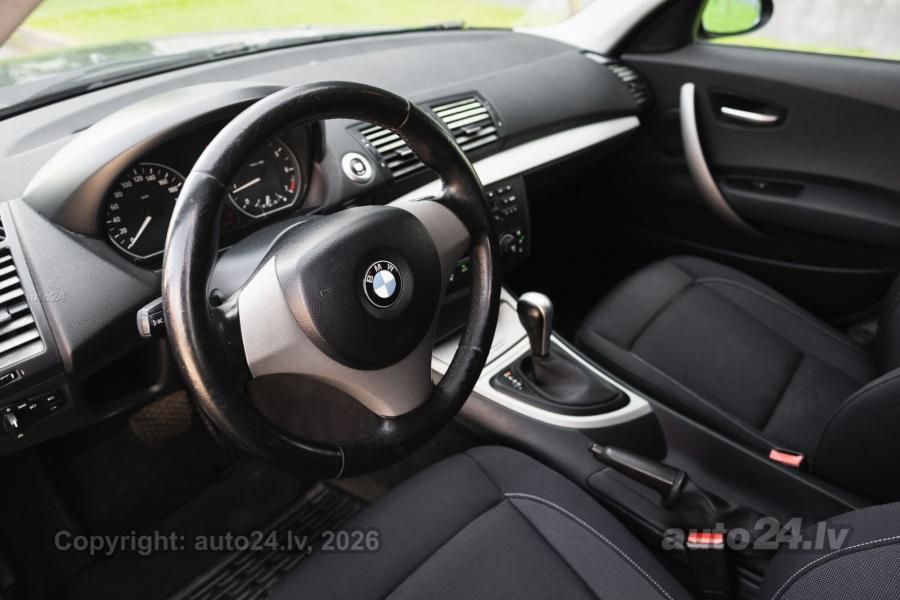 Black BMW 1-series 2006 in Tallinn, with an engine capacity of 2.00 L and mileage of 230 thousand km for 3000 €, photo 8 on AUTOMOTO.COM.LV
