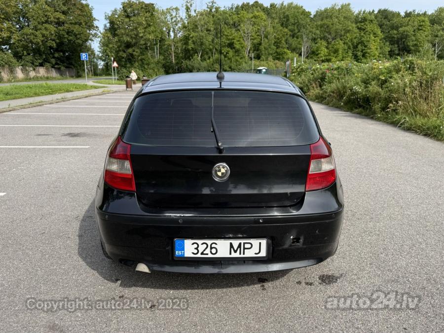 Melns BMW 1-series 2006 Tallina, ar dzinēja tilpumu 2.00 L un nobraukumu 390 tūkst. km par 1700 €, foto 6 vietnē AUTOMOTO.COM.LV