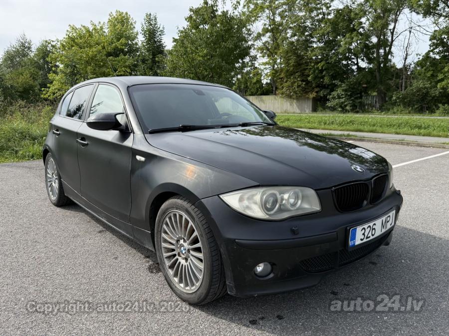 Melns BMW 1-series 2006 Tallina, ar dzinēja tilpumu 2.00 L un nobraukumu 390 tūkst. km par 1700 €, foto 9 vietnē AUTOMOTO.COM.LV