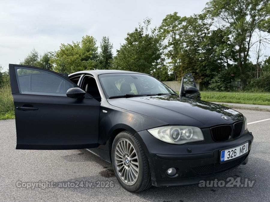 Melns BMW 1-series 2006 Tallina, ar dzinēja tilpumu 2.00 L un nobraukumu 390 tūkst. km par 1700 €, foto 21 vietnē AUTOMOTO.COM.LV