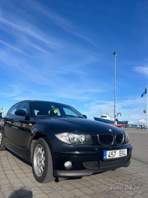Melns BMW 1-series 2006 Tallina, ar dzinēja tilpumu 2.00 L un nobraukumu 260 tūkst. km par 3900 €, foto  vietnē AUTOMOTO.COM.LV