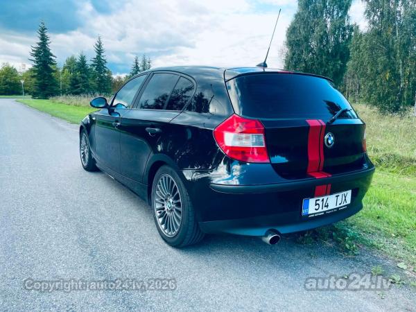 BMW 1-series 2006 in Tartu on AUTOMOTO.COM.LV Black BMW 1-series 2006 in Tartu, with an engine capacity of 2.00 L and mileage of 505 thousand km for 3500 €, photo 3 on AUTOMOTO.COM.LV