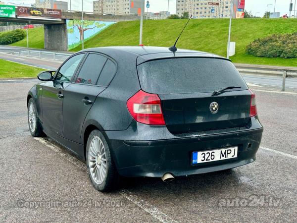 Melns BMW 1-series 2006 Tallina, ar dzinēja tilpumu 2.00 L un nobraukumu 0 tūkst. km par 2800 €, foto 5 vietnē AUTOMOTO.COM.LV