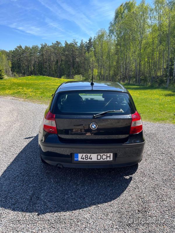 Black BMW 1-series 2007 in Kardla, with an engine capacity of 2.00 L and mileage of 263 thousand km for 3200 €, photo 6 on AUTOMOTO.COM.LV