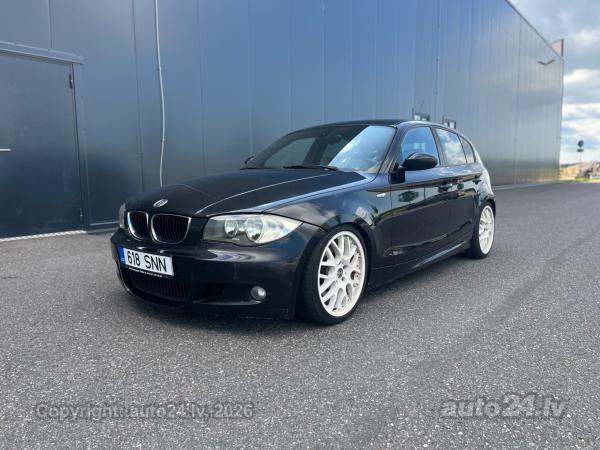 Black BMW 1-series 2007 in Tallinn, with an engine capacity of 2.00 L and mileage of 228 thousand km for 4200 €, photo 3 on AUTOMOTO.COM.LV