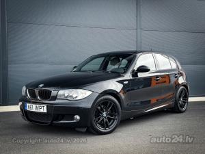 Melns BMW 1-series 2008 Kuresāre, ar dzinēja tilpumu 1.60 L un nobraukumu 139 tūkst. km par 3900 €, foto  vietnē AUTOMOTO.COM.LV
