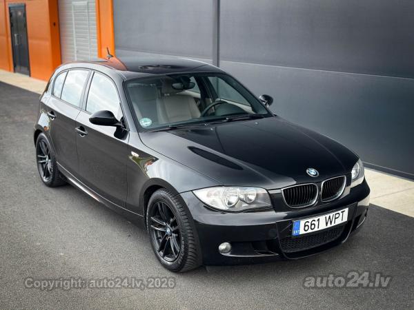 Black BMW 1-series 2008 in Kuressaare, with an engine capacity of 1.60 L and mileage of 139 thousand km for 3900 €, photo 5 on AUTOMOTO.COM.LV