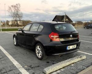 Black BMW 1-series 2009 in Jelgava, with an engine capacity of 2.00 L and mileage of 0 thousand km for 3500 €, photo 3 on AUTOMOTO.COM.LV