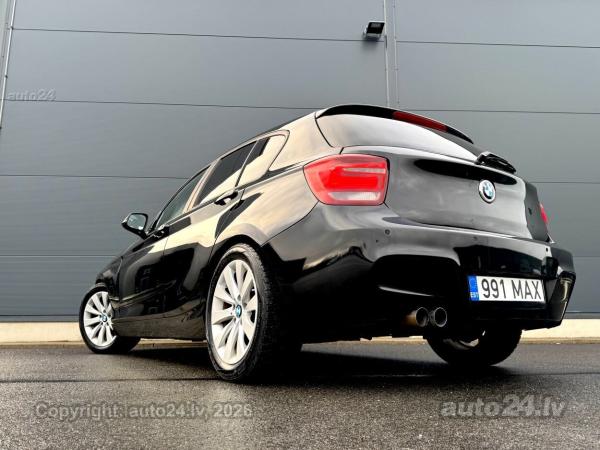 Black BMW 1-series 2014 in Tallinn, with an engine capacity of 0.00 L and mileage of 134 thousand km for 11599 €, photo 6 on AUTOMOTO.COM.LV