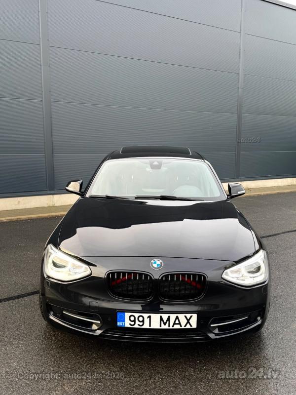 Black BMW 1-series 2014 in Tallinn, with an engine capacity of 0.00 L and mileage of 134 thousand km for 11599 €, photo 9 on AUTOMOTO.COM.LV