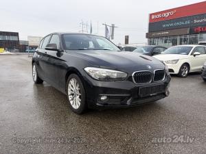 Black BMW 1-series 2017 in Viljandi, with an engine capacity of 1.50 L and mileage of 107 thousand km for 9990 €, photo 2 on AUTOMOTO.COM.LV