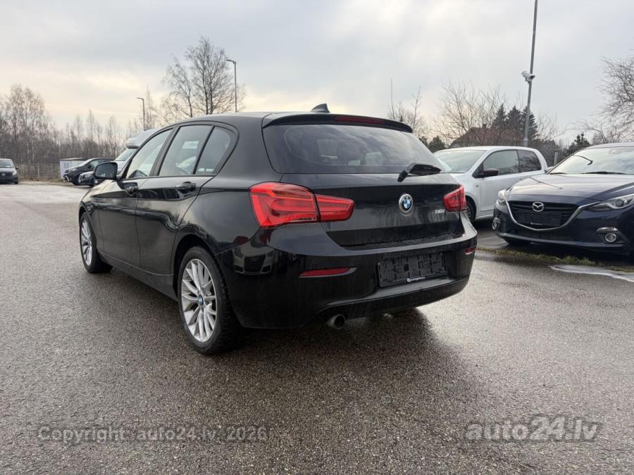 Black BMW 1-series 2017 in Viljandi, with an engine capacity of 1.50 L and mileage of 107 thousand km for 9990 €, photo 3 on AUTOMOTO.COM.LV