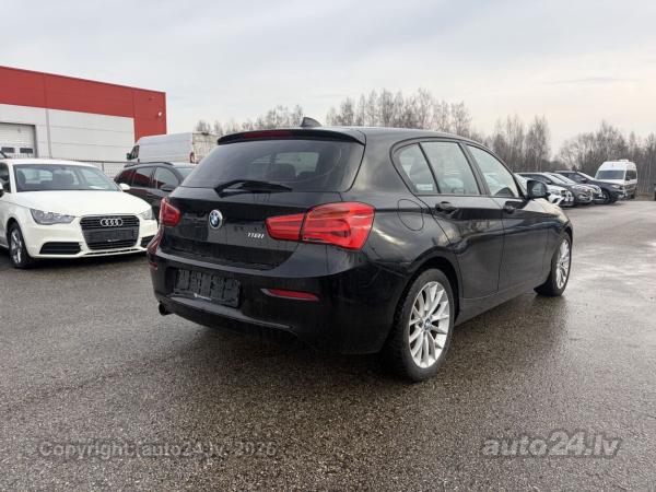 Black BMW 1-series 2017 in Viljandi, with an engine capacity of 1.50 L and mileage of 107 thousand km for 9990 €, photo 4 on AUTOMOTO.COM.LV