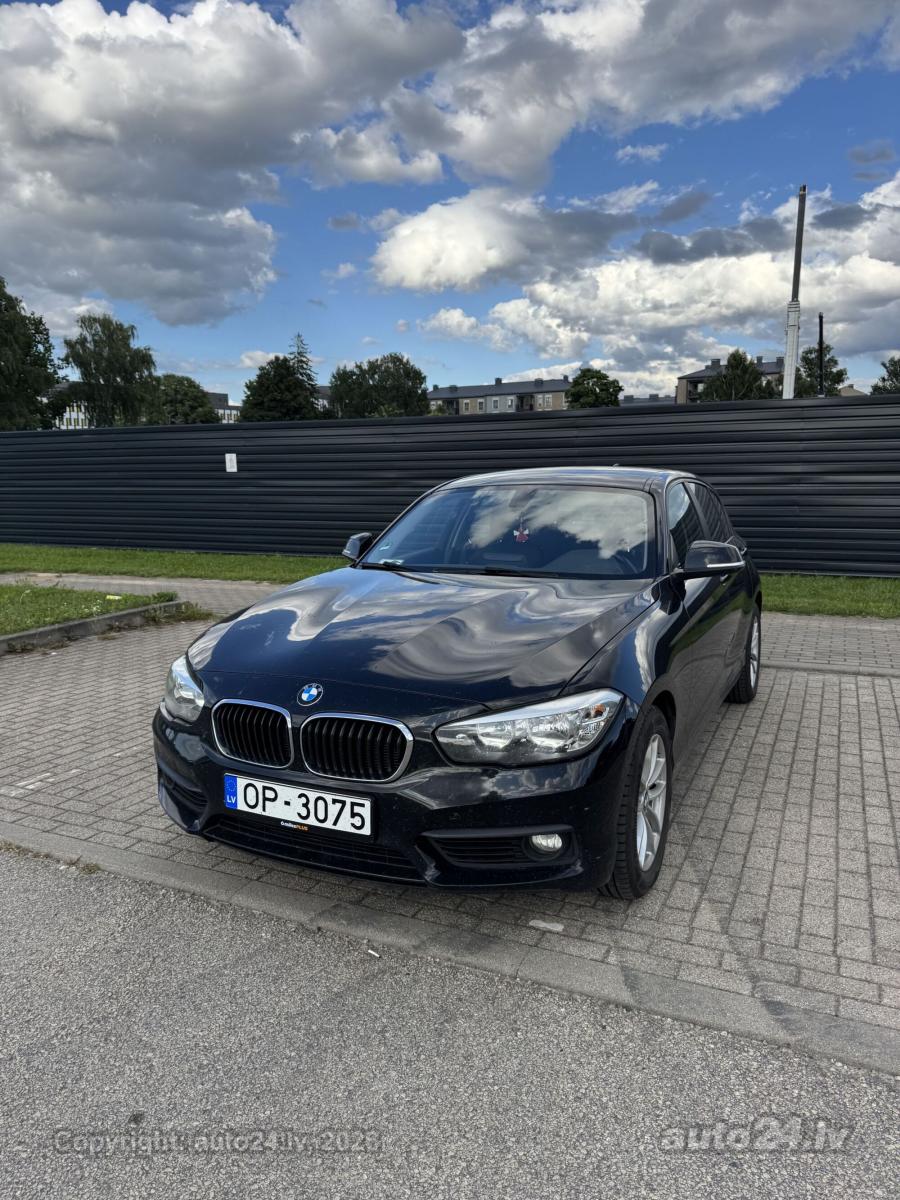 Black BMW 1-series 2017 in Riga, with an engine capacity of 2.00 L and mileage of 167 thousand km for 10500 €, photo 1 on AUTOMOTO.COM.LV