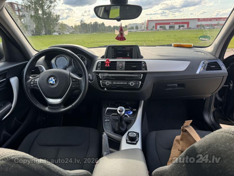 Black BMW 1-series 2017 in Riga, with an engine capacity of 2.00 L and mileage of 167 thousand km for 10500 €, photo 13 on AUTOMOTO.COM.LV