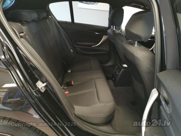 Black BMW 1-series 2019 in Tartu, with an engine capacity of 2.00 L and mileage of 137 thousand km for 16900 €, photo 8 on AUTOMOTO.COM.LV