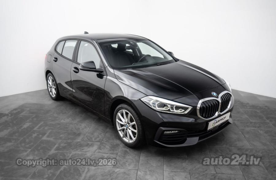 Black BMW 1-series 2020 in Tallinn, with an engine capacity of 1.50 L and mileage of 88 thousand km for 17999 €, photo 4 on AUTOMOTO.COM.LV