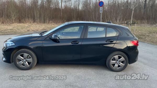 Black BMW 1-series 2021 in Tallinn, with an engine capacity of 1.50 L and mileage of 41 thousand km for 21600 €, photo 2 on AUTOMOTO.COM.LV