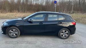 Black BMW 1-series 2021 in Tallinn, with an engine capacity of 1.50 L and mileage of 41 thousand km for 21600 €, photo 2 on AUTOMOTO.COM.LV