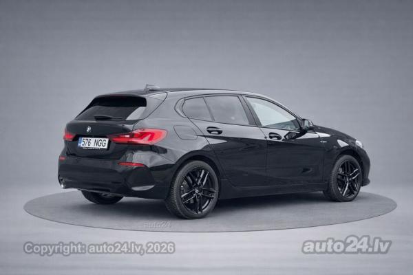 Black BMW 1-series 2021 in Tallinn, with an engine capacity of 1.50 L and mileage of 160 thousand km for 15900 €, photo 3 on AUTOMOTO.COM.LV