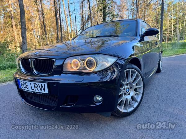 Black BMW 1-series 2007 in Tallinn, with an engine capacity of 2.00 L and mileage of 133 thousand km for 8500 €, photo 1 on AUTOMOTO.COM.LV