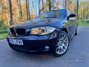 Melns BMW 1-series 2007 Tallina, ar dzinēja tilpumu 2.00 L un nobraukumu 133 tūkst. km par 8500 €, foto  vietnē AUTOMOTO.COM.LV