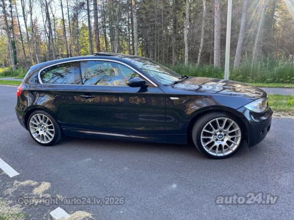 Black BMW 1-series 2007 in Tallinn, with an engine capacity of 2.00 L and mileage of 133 thousand km for 8500 €, photo 3 on AUTOMOTO.COM.LV