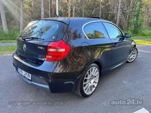 Black BMW 1-series 2007 in Tallinn, with an engine capacity of 2.00 L and mileage of 133 thousand km for 8500 €, photo 5 on AUTOMOTO.COM.LV
