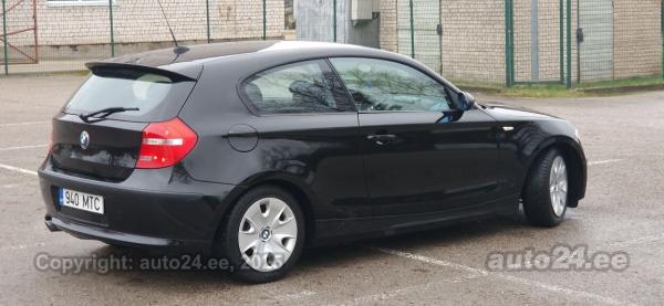 Black BMW 1-series 2008 in Viljandi, with an engine capacity of 1.60 L and mileage of 280 thousand km for 3550 €, photo 2 on AUTOMOTO.COM.LV