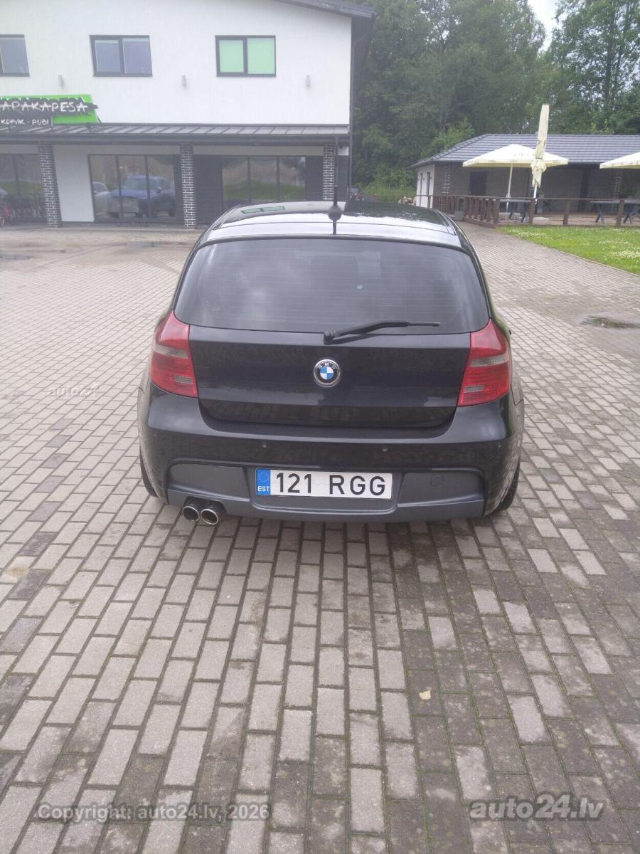 Black BMW 1-series 2008 in Tallinn, with an engine capacity of 2.00 L and mileage of 265 thousand km for 5000 €, photo 6 on AUTOMOTO.COM.LV