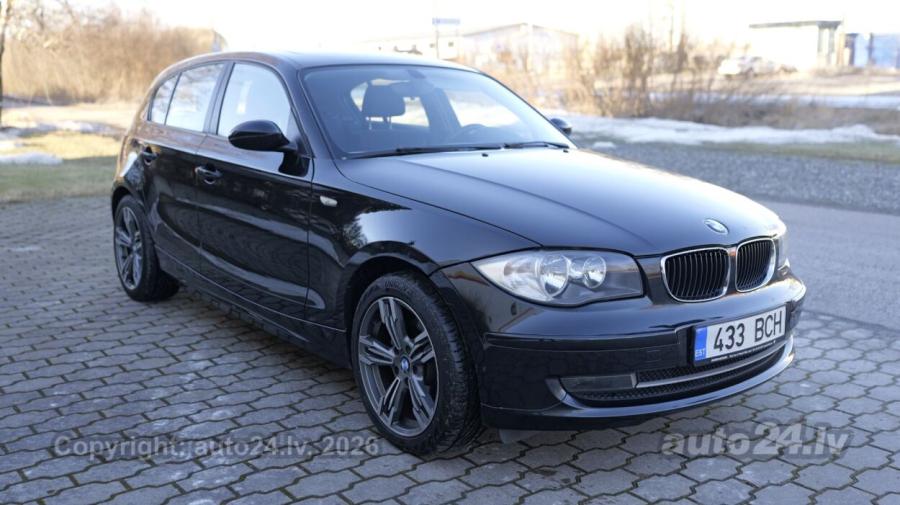 Black BMW 1-series 2008 in Tallinn, with an engine capacity of 2.00 L and mileage of 231 thousand km for 4900 €, photo 3 on AUTOMOTO.COM.LV