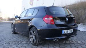 Black BMW 1-series 2008 in Tallinn, with an engine capacity of 2.00 L and mileage of 231 thousand km for 4900 €, photo 4 on AUTOMOTO.COM.LV