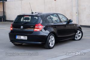 Black BMW 1-series 2008 in Tallinn, with an engine capacity of 1.60 L and mileage of 117 thousand km for 3499 €, photo 3 on AUTOMOTO.COM.LV