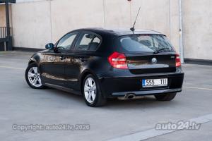 Black BMW 1-series 2008 in Tallinn, with an engine capacity of 1.60 L and mileage of 117 thousand km for 3499 €, photo 5 on AUTOMOTO.COM.LV