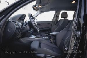 Black BMW 1-series 2008 in Tallinn, with an engine capacity of 1.60 L and mileage of 117 thousand km for 3499 €, photo 7 on AUTOMOTO.COM.LV