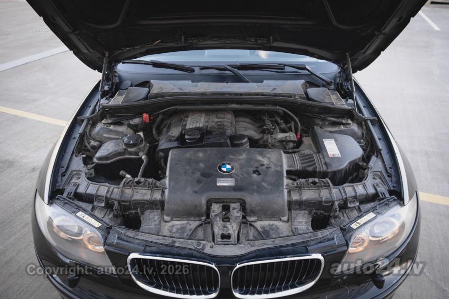 Black BMW 1-series 2008 in Tallinn, with an engine capacity of 1.60 L and mileage of 117 thousand km for 3499 €, photo 30 on AUTOMOTO.COM.LV