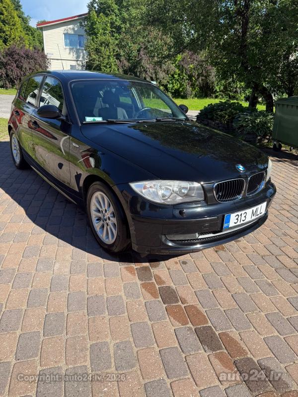 Black BMW 1-series 2008 in Tallinn, with an engine capacity of 2.00 L and mileage of 152 thousand km for 3850 €, photo 2 on AUTOMOTO.COM.LV