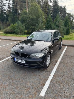 Melns BMW 1-series 2009 Tallina, ar dzinēja tilpumu 2.00 L un nobraukumu 247 tūkst. km par 4600 €, foto  vietnē AUTOMOTO.COM.LV
