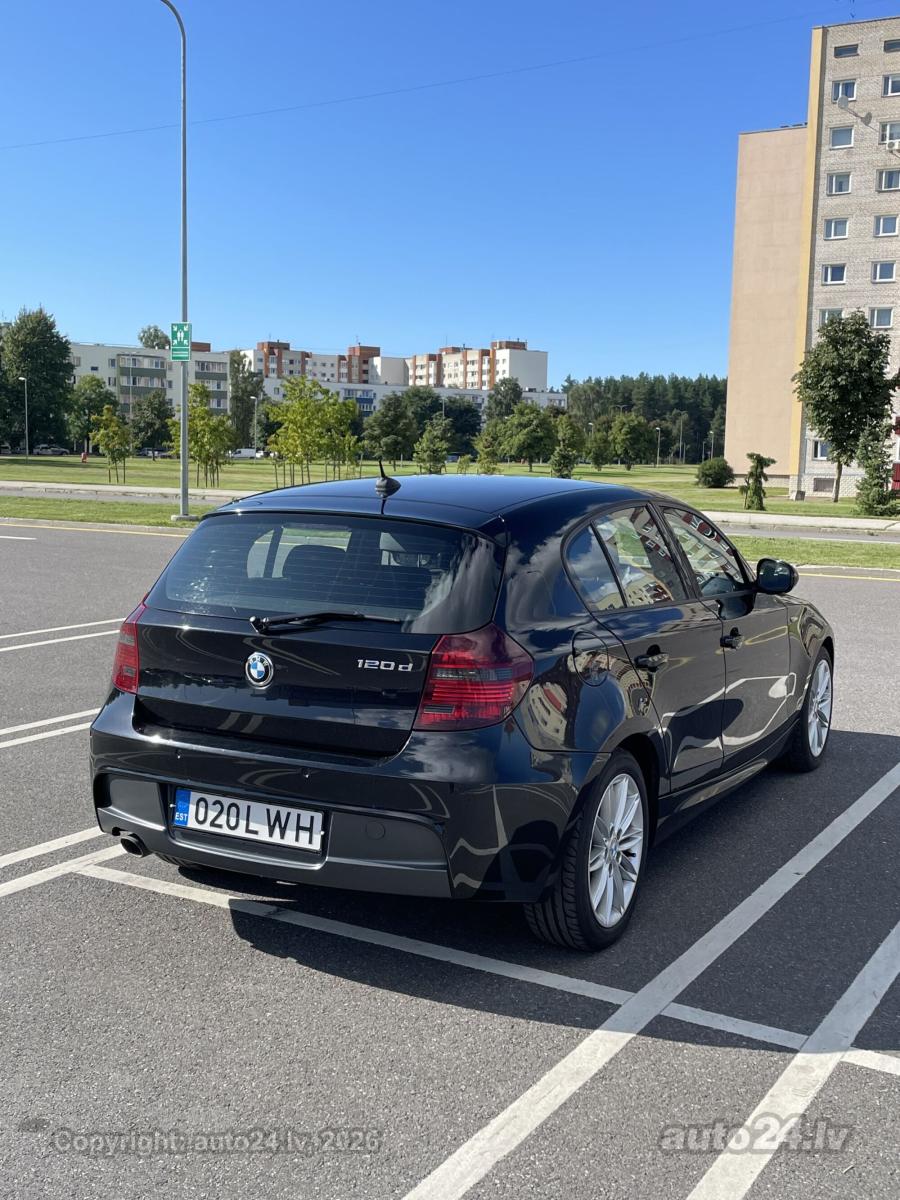 Black BMW 1-series 2011 in Tallinn, with an engine capacity of 2.00 L and mileage of 282 thousand km for 7000 €, photo 4 on AUTOMOTO.COM.LV