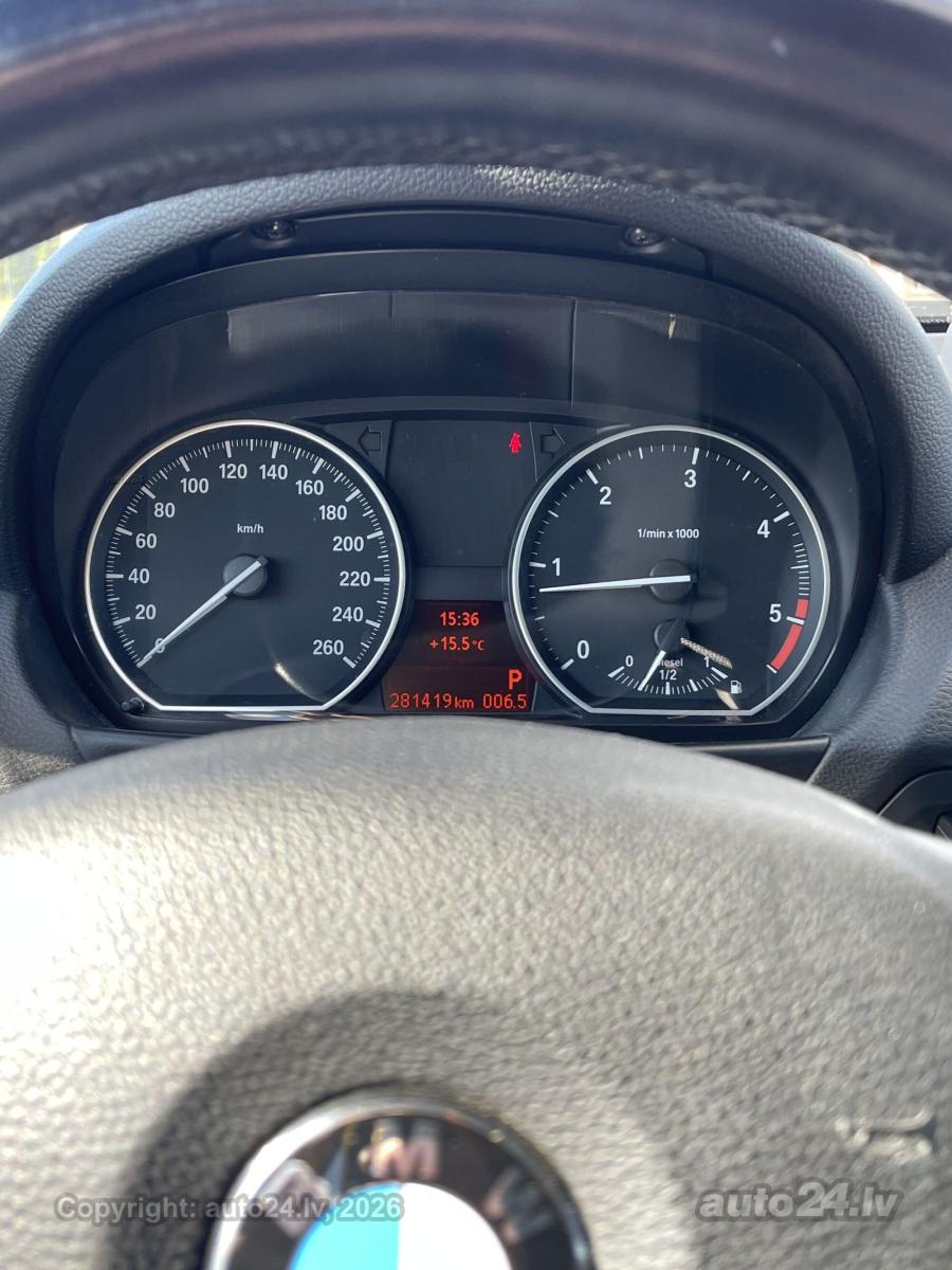 Black BMW 1-series 2011 in Tallinn, with an engine capacity of 2.00 L and mileage of 282 thousand km for 7000 €, photo 8 on AUTOMOTO.COM.LV