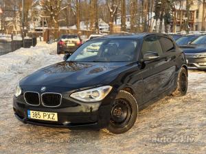 Black BMW 1-series 2012 in Tartu, with an engine capacity of 1.60 L and mileage of 215 thousand km for 6299 €, photo  on AUTOMOTO.COM.LV