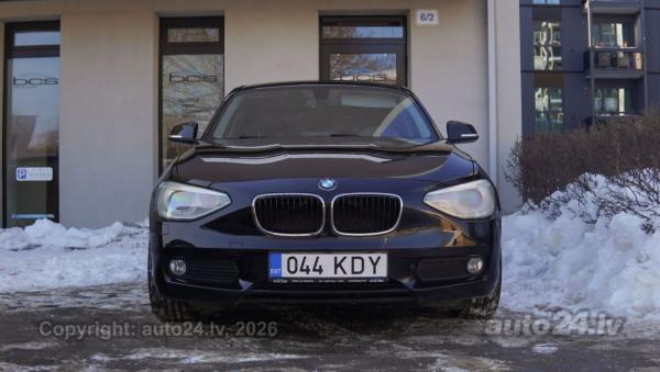 Black BMW 1-series 2012 in Tallinn, with an engine capacity of 1.60 L and mileage of 213 thousand km for 7900 €, photo 3 on AUTOMOTO.COM.LV